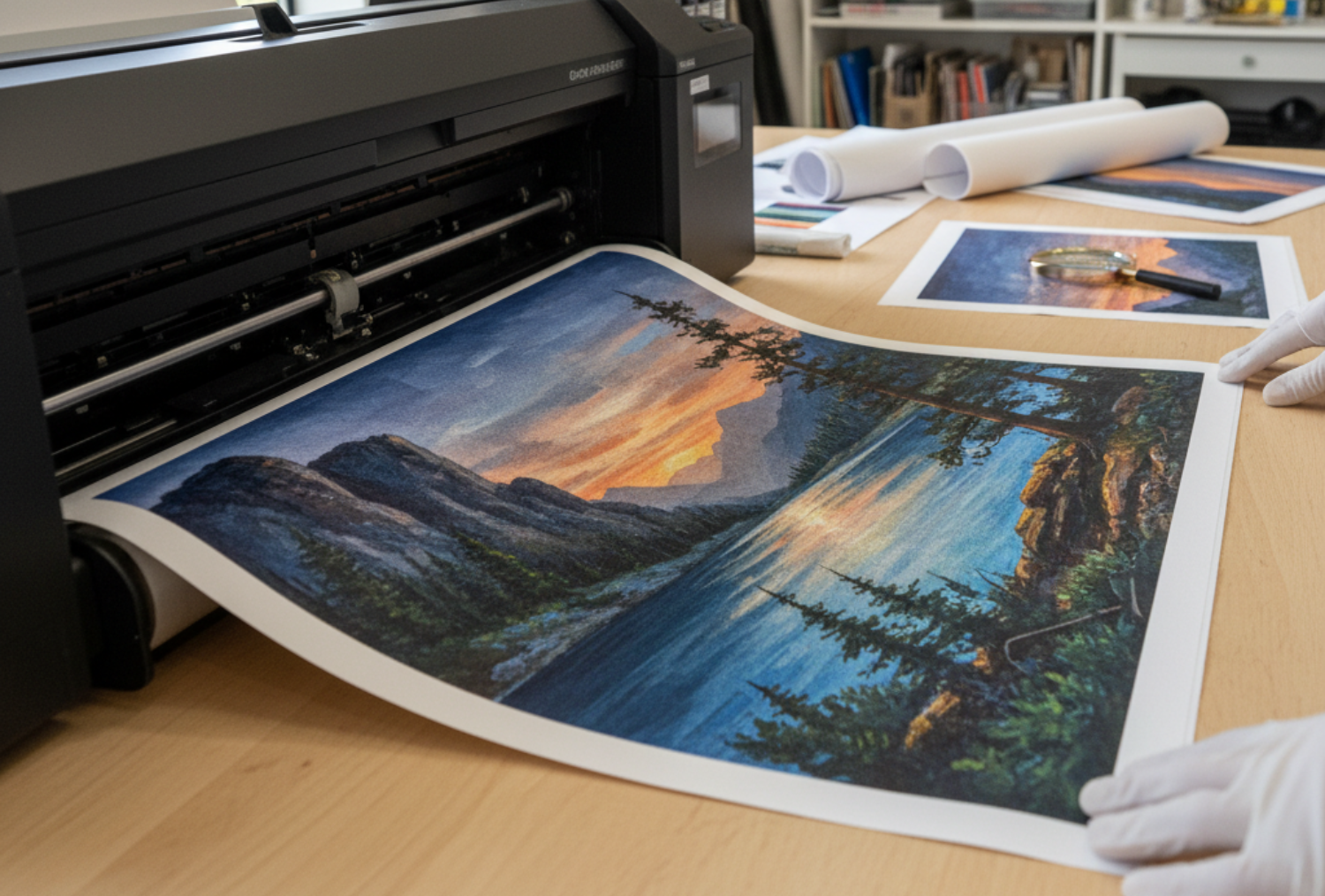 What Makes Giclee Printing Different from Standard Printing Methods?